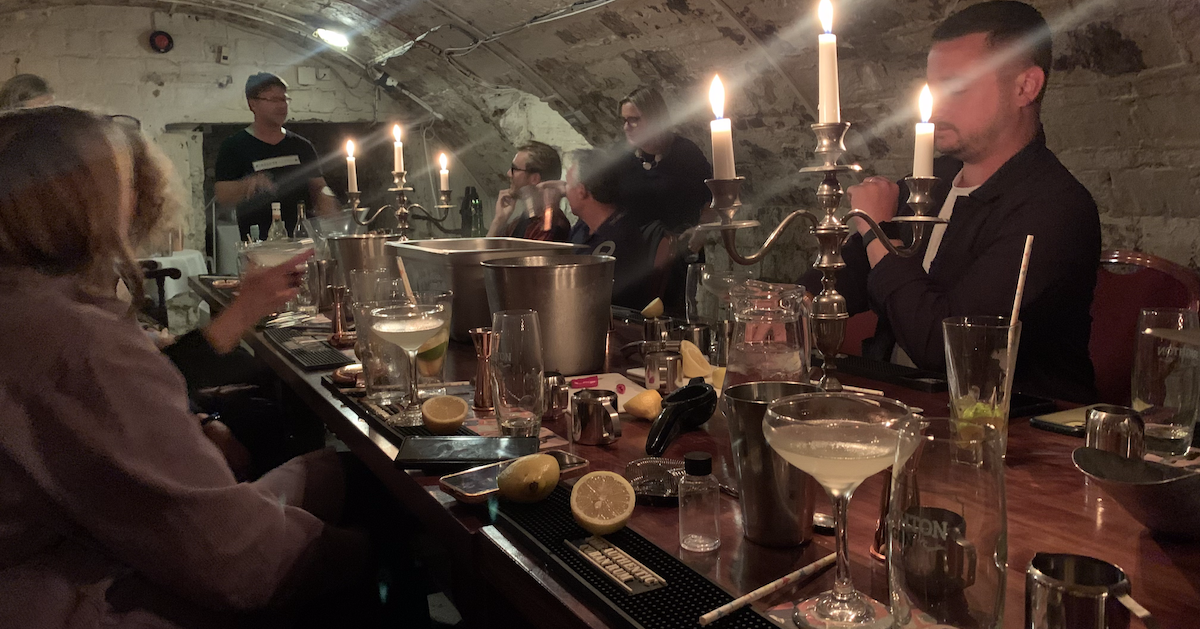 Mixology group masterclass at the Old Ship Hotel - Title Sussex Magazine